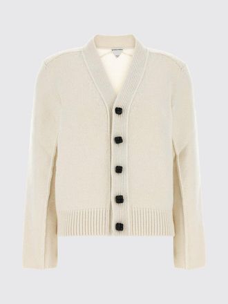 Bottega Veneta Woll-Cardigan mit V-Ausschnitt und Knopfverschluss