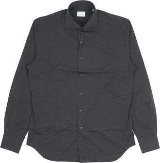 Xacus Homme, Chemises, Gris, Taille: 2XL Act558Ml Jersey Shirt