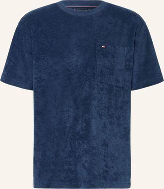 Tommy Hilfiger T-Shirt Aus Frottee blau