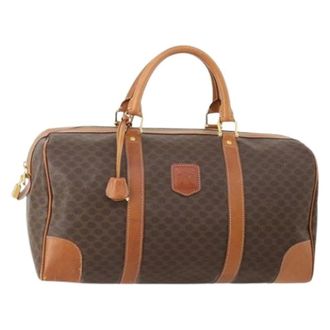 Celine Pre-owned Vintage Boston Bag - Femme - Pre-owned - Brun - Taille: ONE Size
