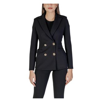 Rinascimento Blazer mit Reverskragen und Taschen - - Jackets - Damen - Schwarzk - XL