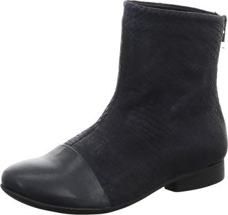 Think Damen GUAD2 Stiefelette, Navy/Kombi 8000, 39 EU Schmal