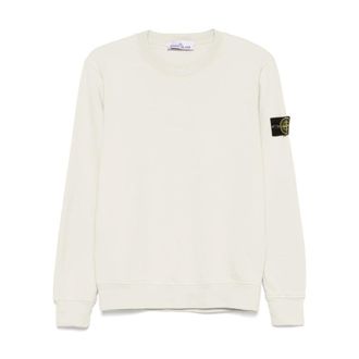 Stone Island Homme, Sweatshirts et sweats &agrave; capuche, Beige, Taille: 2XL SweaT-shirt Beige Ss25 Casual V&ecirc;tements Homme