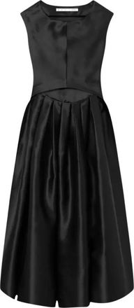 Mark Kenly Domino Tan Femme, Robes, Noir, Taille: 36 FR Dilia Dress