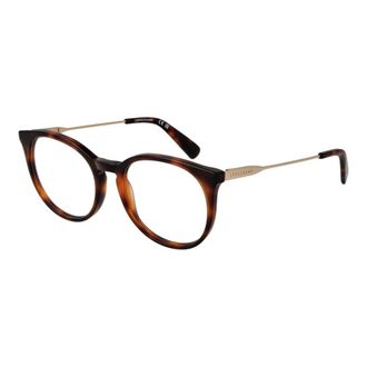 Longchamp Femme, Accessoires, Brun, Taille: ONE Size Metal Lunettes Frame