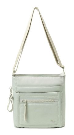 Hedgren Unisex Orva Crossover + RFID, Jean Pussywillow Grau