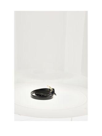 Celine Womens Belt Medium 25mm Black Calf Leather