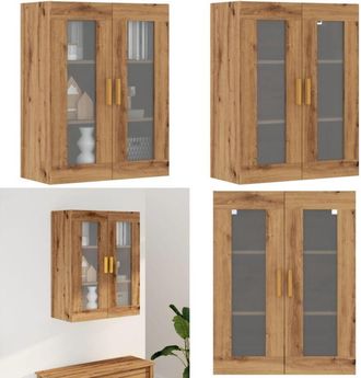 vidaXL Hängeschrank Artisan-Eiche 69,5x34x90 cm - Vidaxl