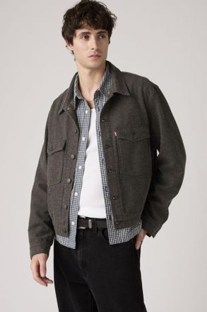 Levi's Veste Embarcadero Station - Homme - Gris / Black Olive - 2XL