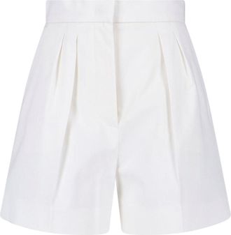 Max Mara Baumwollsatin-Shorts