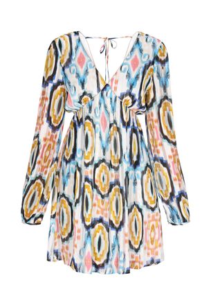 Izia Kleid Frauen blau mehrfarbig