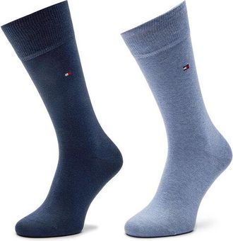 Tommy Hilfiger Lange Socken 371111134 Blau