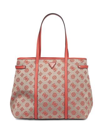 Guess Co sac cabas en toile à logo imprimé - Tons neutres