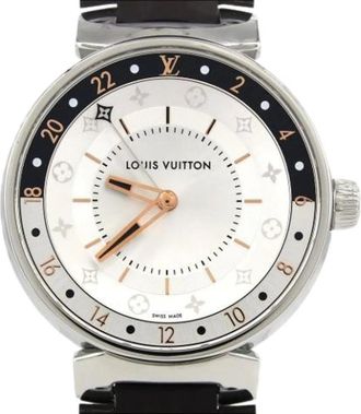 Louis Vuitton unisex, Pre-owned, Gris, Taille: ONE Size Montre-bracelet Vintage Pre-owned