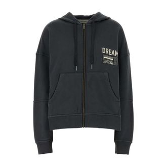 Golden Goose Anthrazit Grafikdruck Pullover - - Sweatshirts & Hoodies - Herren - Grau - L