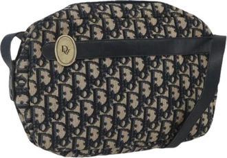 Dior Pre-owned Vintage Trotter Canvas Shoulder Bag - Femme - Pre-owned - Multicolore - Taille: ONE Size