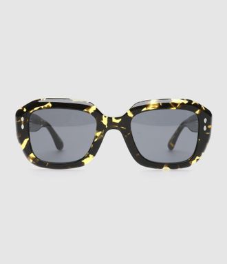 Isabel Marant Lunettes de Soleil IM 0108/G/S Havana Jaune