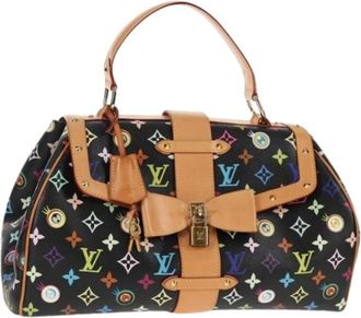 Louis Vuitton Sac &agrave; main vintage en toile Pre-owned - Femme - Pre-owned - Noir - Taille: ONE Size