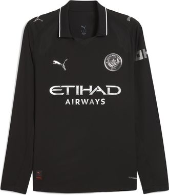 Puma Maillot manches longues Authentic Away 25/26 Manchester City Homme, Accessoires, Noir, 3XL