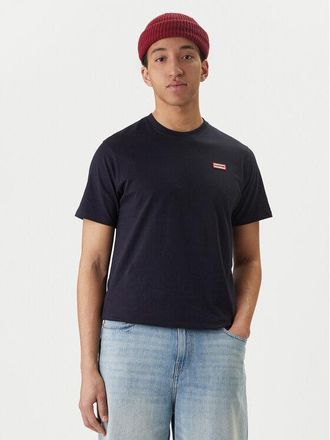 Hunter T-Shirt Essentials HARM0085252 Dunkelblau Regular Fit