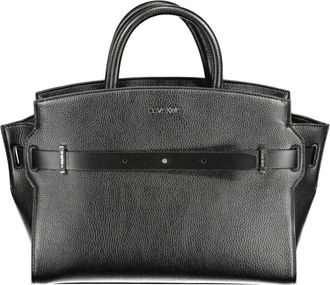 Calvin Klein Schwarze Damenhandtasche mit abnehmbarem Riemen - - Bags - Damen - Schwarzk - ONE SIZE