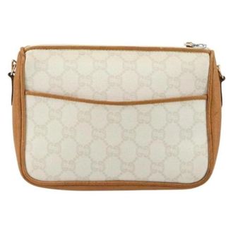 Gucci Sac bandouli&egrave;re vintage Pre-owned - Femme - Pre-owned - Beige - Taille: ONE Size
