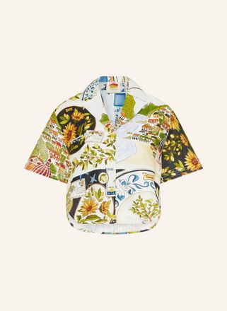 Farm Rio Farm Rio Leinenbluse Latin Trip blau