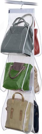 Domopak Living Handtaschen-Organizer, 36 x 120 cm, transparent, PE (Polyethylen) / PEVA (Polyethylenvinylacetat), durchsichtig, 36 x 120 x 2 cm