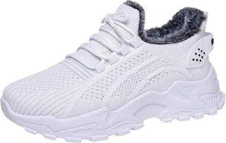 Generic Bottes de neige d&eacute;contract&eacute;es avec doublure en polaire chaude pour femme - Pour lautomne et lhiver - Baskets confortables pour lext&eacute;rieur et lint&eacute;rieu