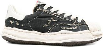Miharayasuhiro Mihara Yasuhiro, Homme, Chaussures, Noir, Taille: 45 EU Blakey Canvas Low-Top Baskets