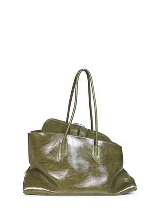 The Attico La Passeggiata Top Handle Bag - Green