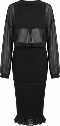 Jacquemus Femme, Robes, Noir, Taille: 40 FR La Robe Siroco