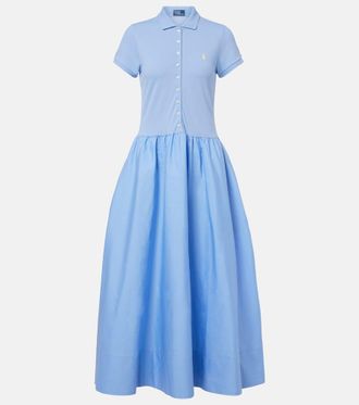 Polo Ralph Lauren Hemdblusenkleid aus einem Baumwollgemisch