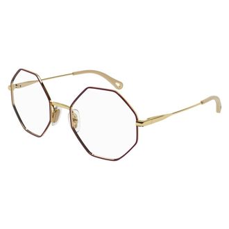 Chlo&eacute; unisex, Accessoires, Jaune, Taille: 50 MM Monture optique ronde