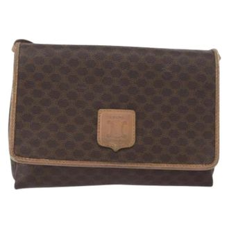 Celine Pre-owned Canvas Umh&auml;ngetasche - - Pre-owned - Damen - Braun - ONE SIZE