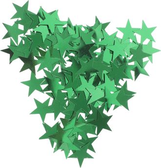 Cabilock Gr&uuml;nes Sternenkonfetti aus PVC - 20g Glitzer Streudeko f&uuml;r Weihnachten Partys und Tischdekoration