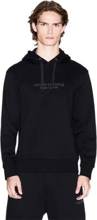 A|X Armani Exchange Homme, Sweatshirts et sweats &agrave; capuche, Noir, Taille: S SweaT-shirts &agrave; capuche