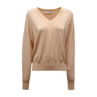 Emma & Gaia Damen, Strickwaren, Beige, MGr&ouml;&szlig;e