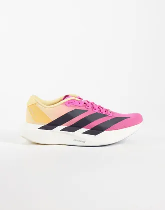 adidas adidas Running - Adizero EVO SL - Baskets - Jaune et rose d&eacute;grad&eacute;-Orange