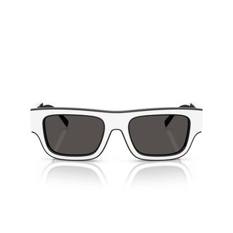 Dolce & Gabbana unisex, Accessoires, Blanc, Taille: 47 MM Dx6011 Lunettes de soleil