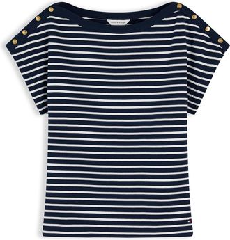 Tommy Hilfiger Shirt Gold-tone Button