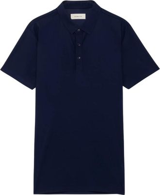 Gianni Lupo Homme, Tops, Bleu, Taille: M Polo Chemises