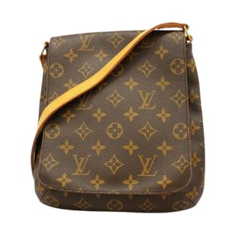 Louis Vuitton Sac bandouli&egrave;re vintage Louis Vuitton en toile monogramme pr&eacute;-poss&eacute;d&eacute; - Femme - Pre-owned - Brun - Taille: ONE Size