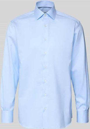 Eterna Modern Fit Business-Hemd mit Kentkragen und Sportmanschetten