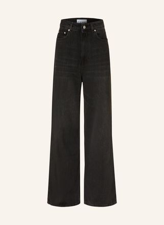 Ganni Wide Leg Jeans schwarz