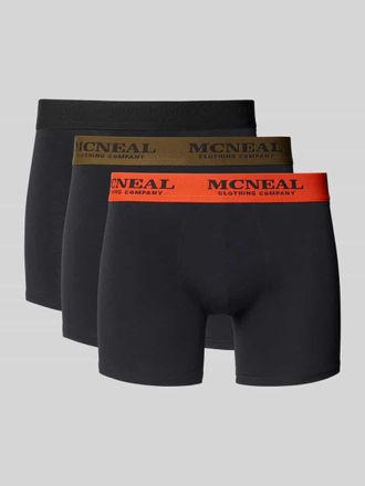 Mc Neal Boxershorts mit elastischem Logo-Bund im 3er-Pack