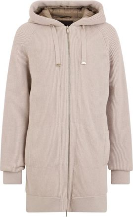 Moorer Sweat &agrave; capuche - Femme - Pulls - Beige - Taille: 36 FR