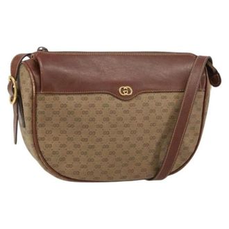 Gucci Sac bandouli&egrave;re vintage en plastique Pre-owned - Femme - Pre-owned - Beige - Taille: ONE Size