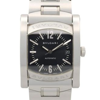 Bulgari Montre Pre-owned Vintage - Homme - Pre-owned - Noir - Taille: ONE Size