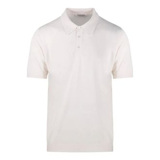 Roberto Collina Homme, Tops, Beige, Taille: XL Polo &agrave; Manches Courtes
